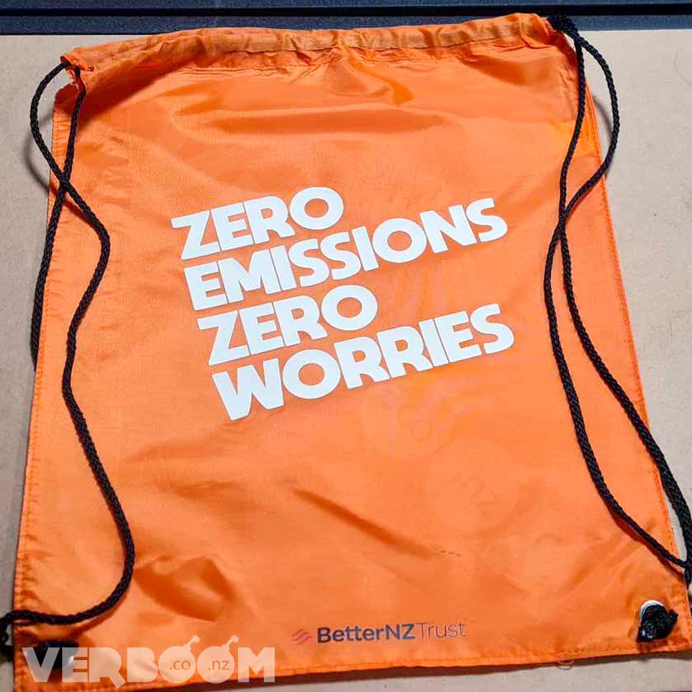 Zero Emissions - Cable Bag - Verboom Tees